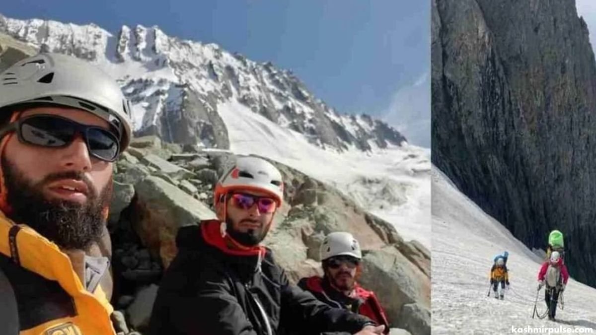 Kashmiri climbers make history, scale Thajiwas Valley's Umbrella Peak ...